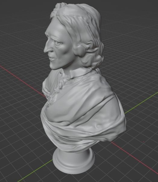 John Locke 3D model 3D printable | CGTrader