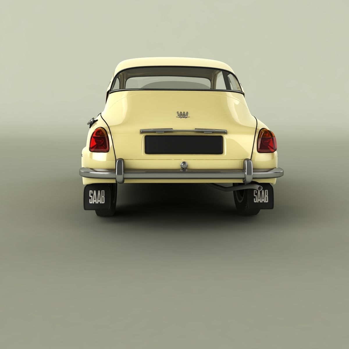 SAAB 96 1965 3D model | CGTrader