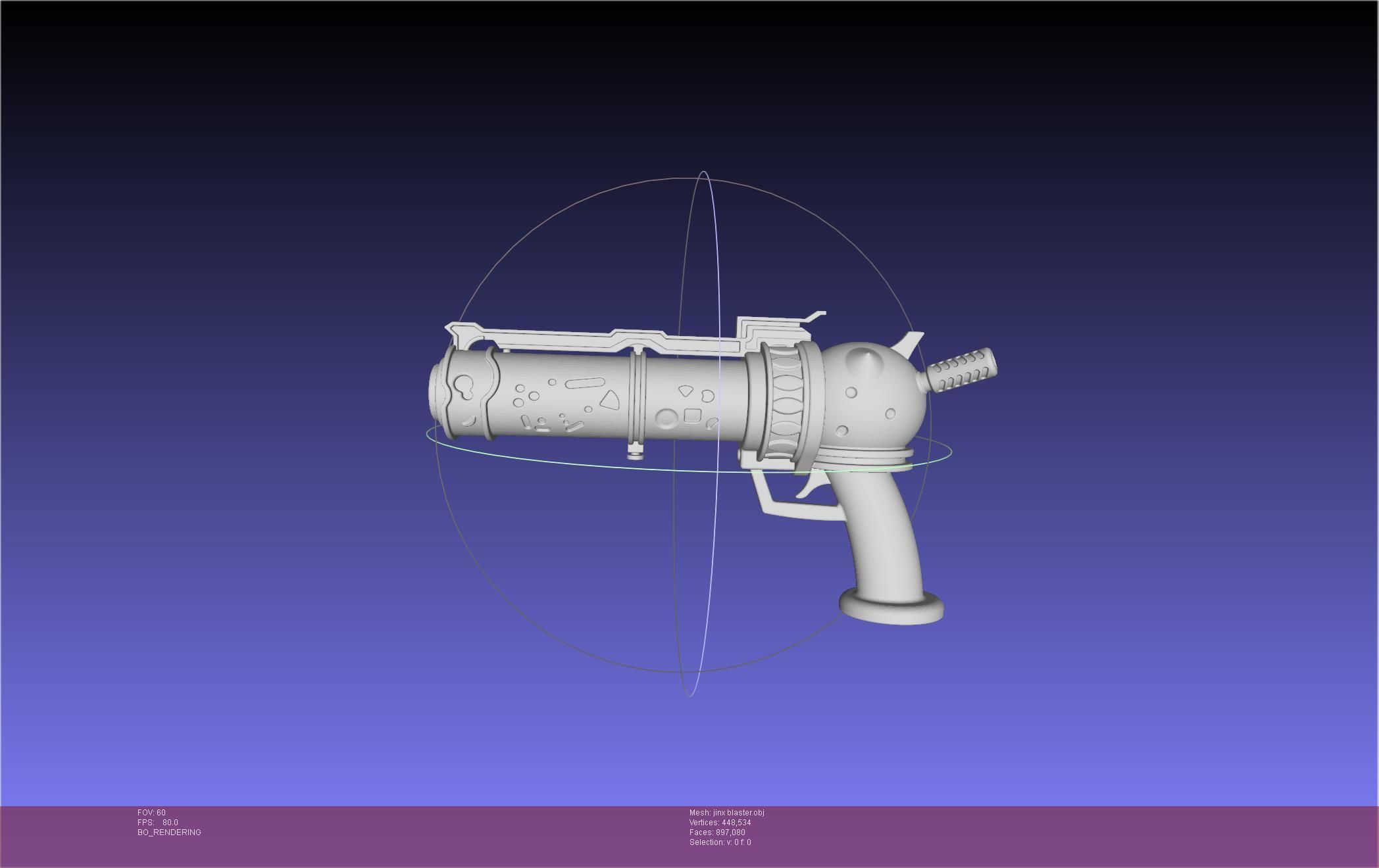 League Of Legends Arcane Jinx Blaster Basic Model 3D model | CGTrader