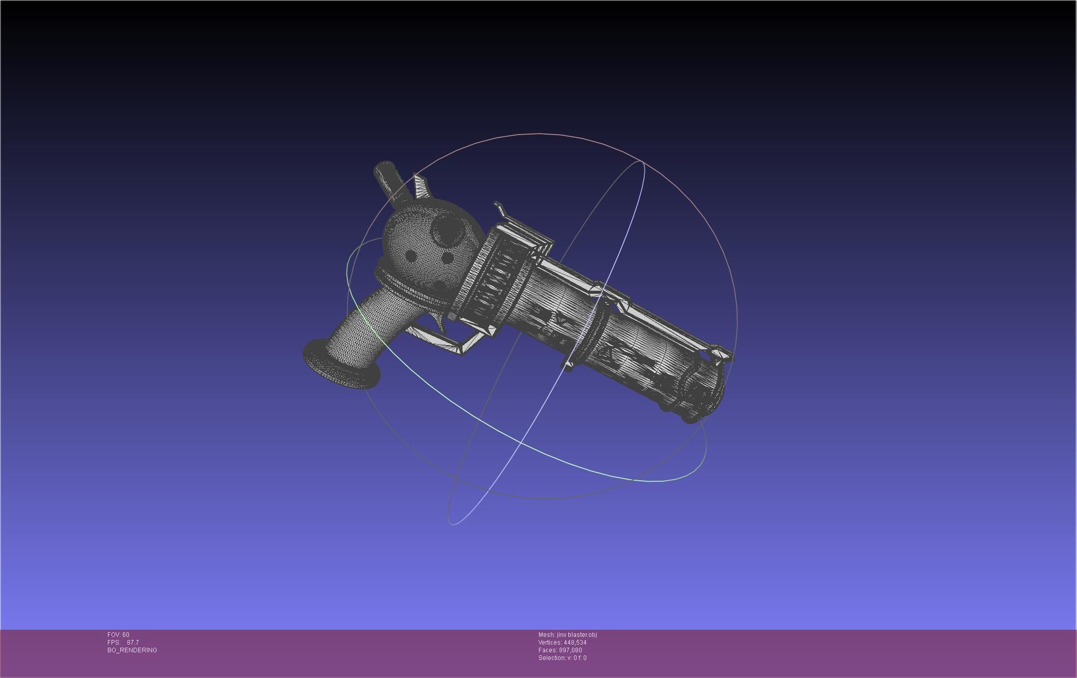 League Of Legends Arcane Jinx Blaster Basic Model 3D model | CGTrader