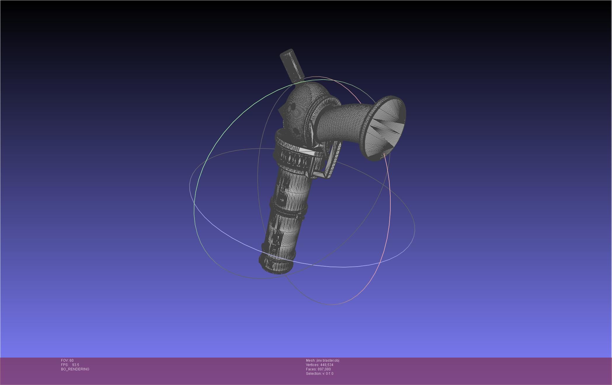 League Of Legends Arcane Jinx Blaster Basic Model 3D model | CGTrader