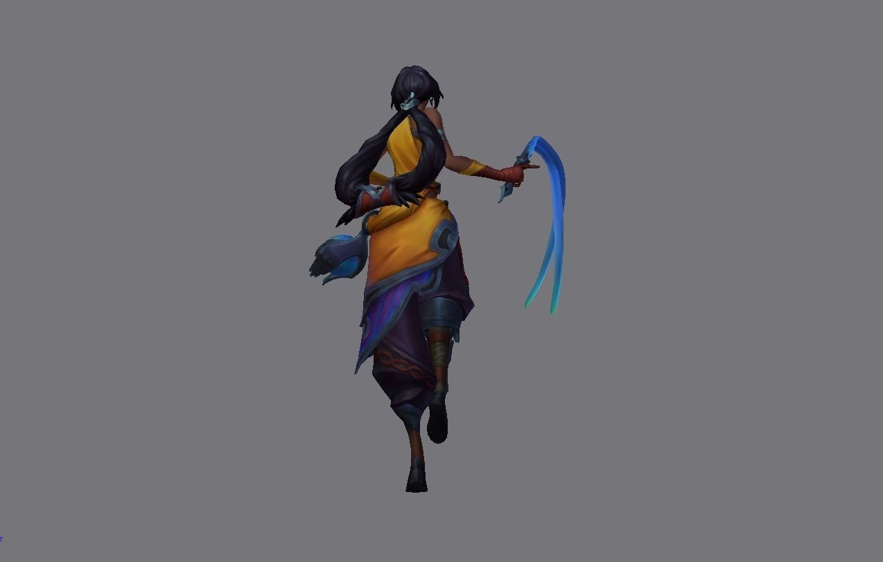 3D model Nilah League of Legends 3D Model VR / AR / low-poly | CGTrader