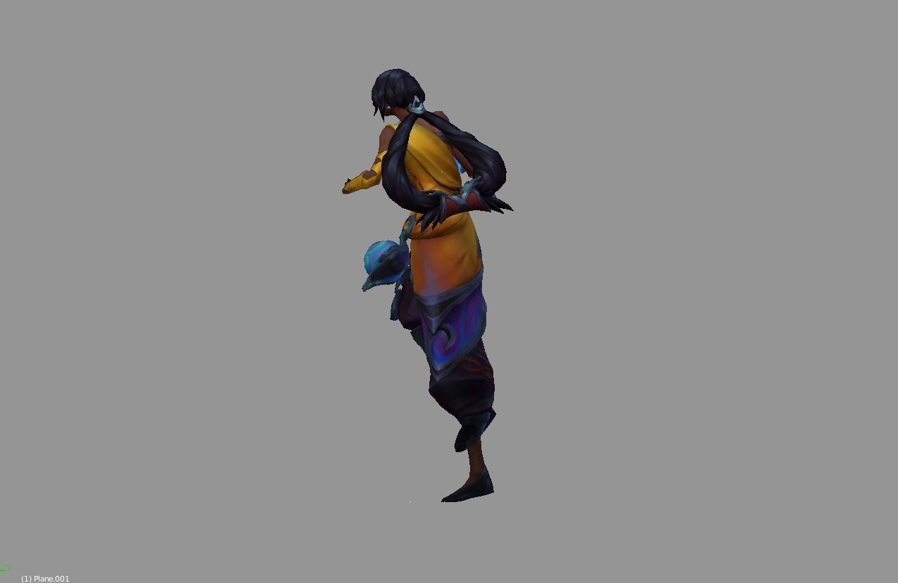 3D model Nilah League of Legends 3D Model VR / AR / low-poly | CGTrader
