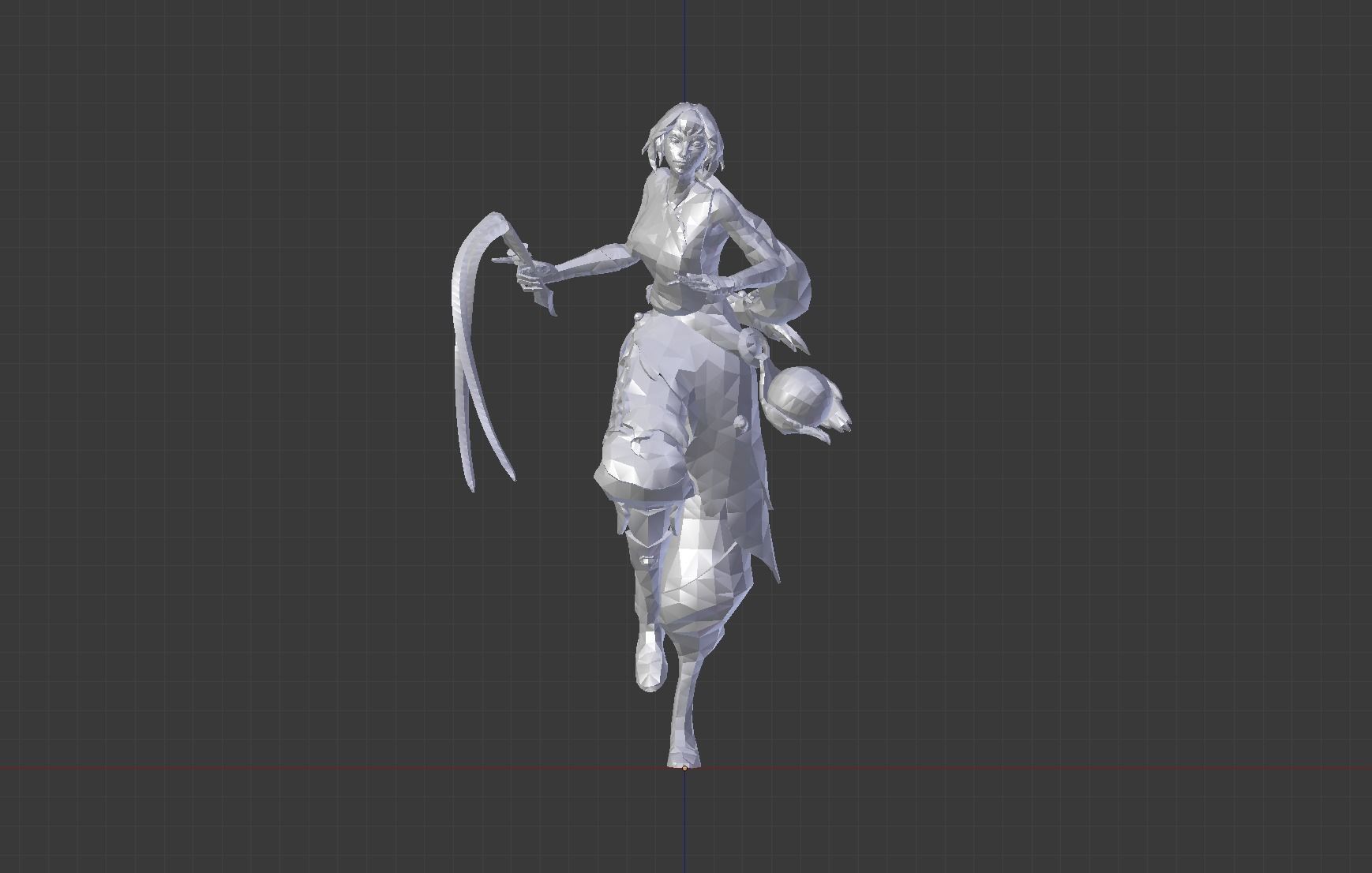 3D model Nilah League of Legends 3D Model VR / AR / low-poly | CGTrader