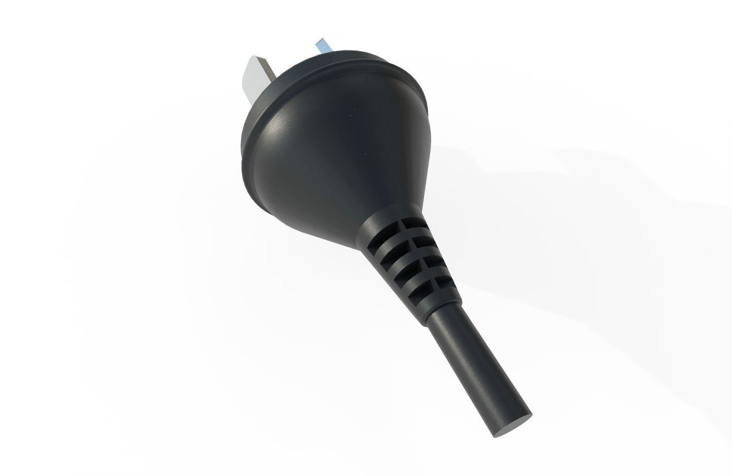 3D model Electrical Plug Type I Black VR / AR / low-poly | CGTrader