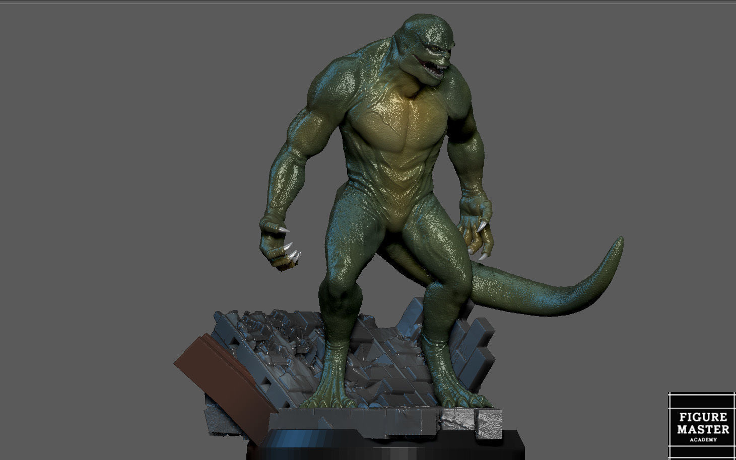 THE LIZARD SPIDERMAN NO WAY HOME MCU MARVEL 3D PRINT 3D model 3D ...