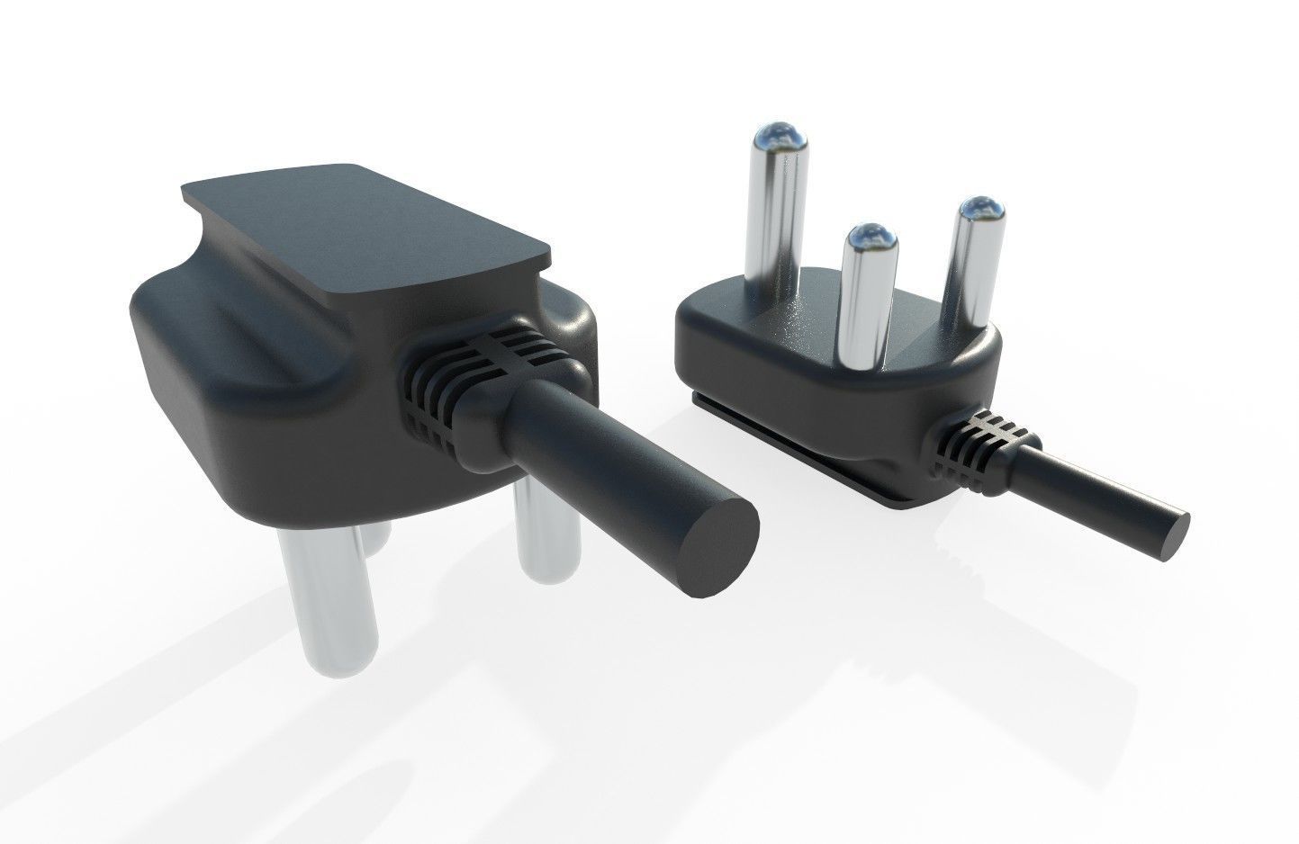 Electrical Plugs Collection - 14 Types VR / AR / low-poly | CGTrader