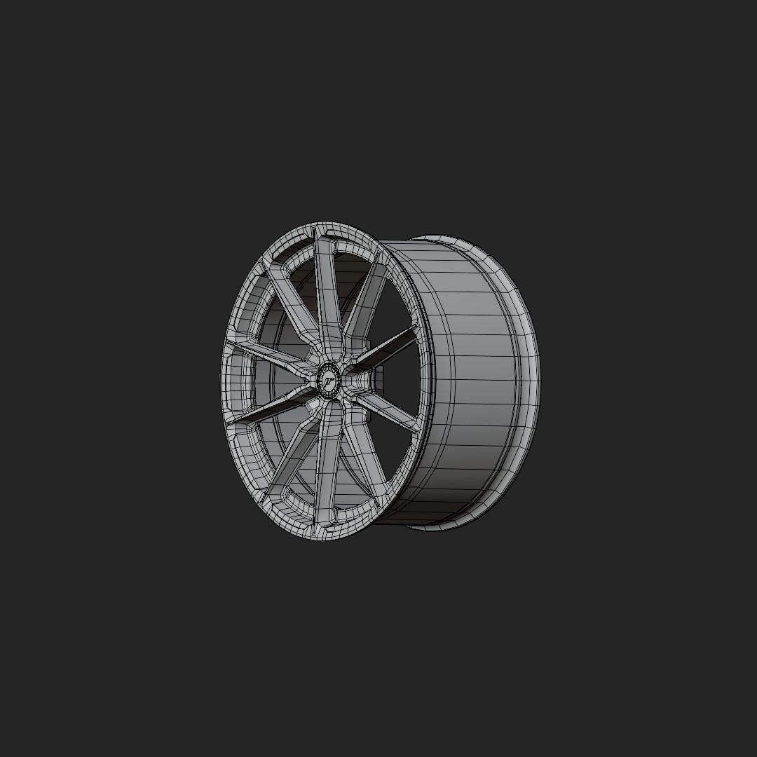 3D model Japan Racing JR37 - Rims VR / AR / low-poly | CGTrader