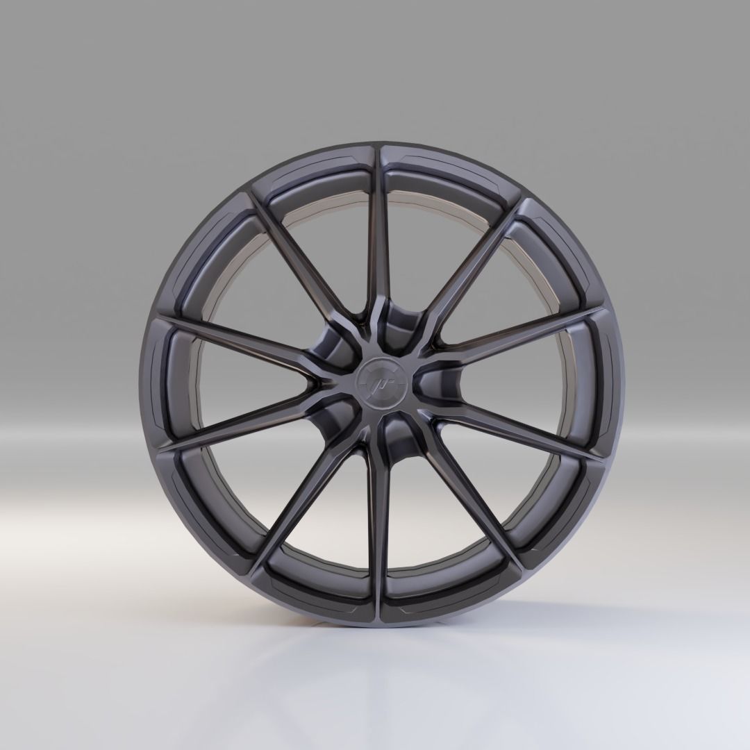 3D model Japan Racing JR37 - Rims VR / AR / low-poly | CGTrader