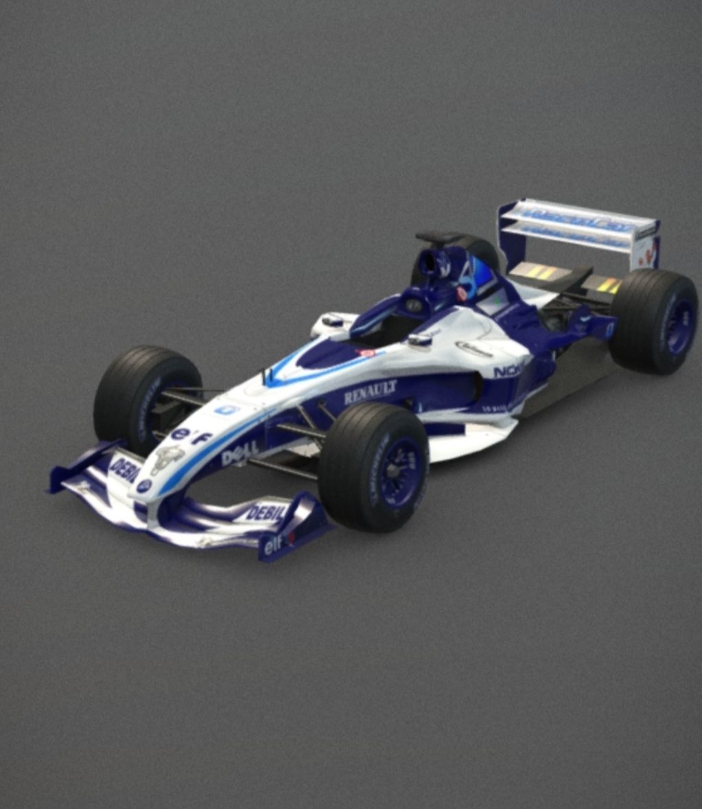F-1 Race car free 3D model | CGTrader