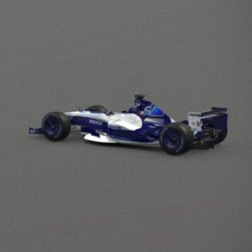 F-1 Race car free 3D model | CGTrader