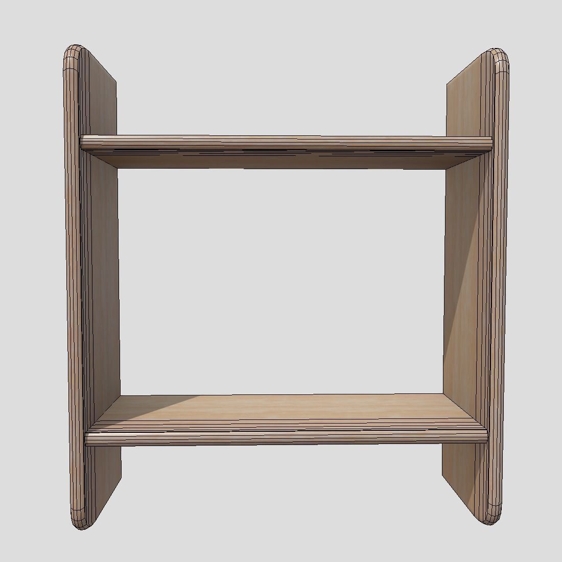CC0 - Wall Shelf 4 free VR / AR / low-poly 3D model | CGTrader