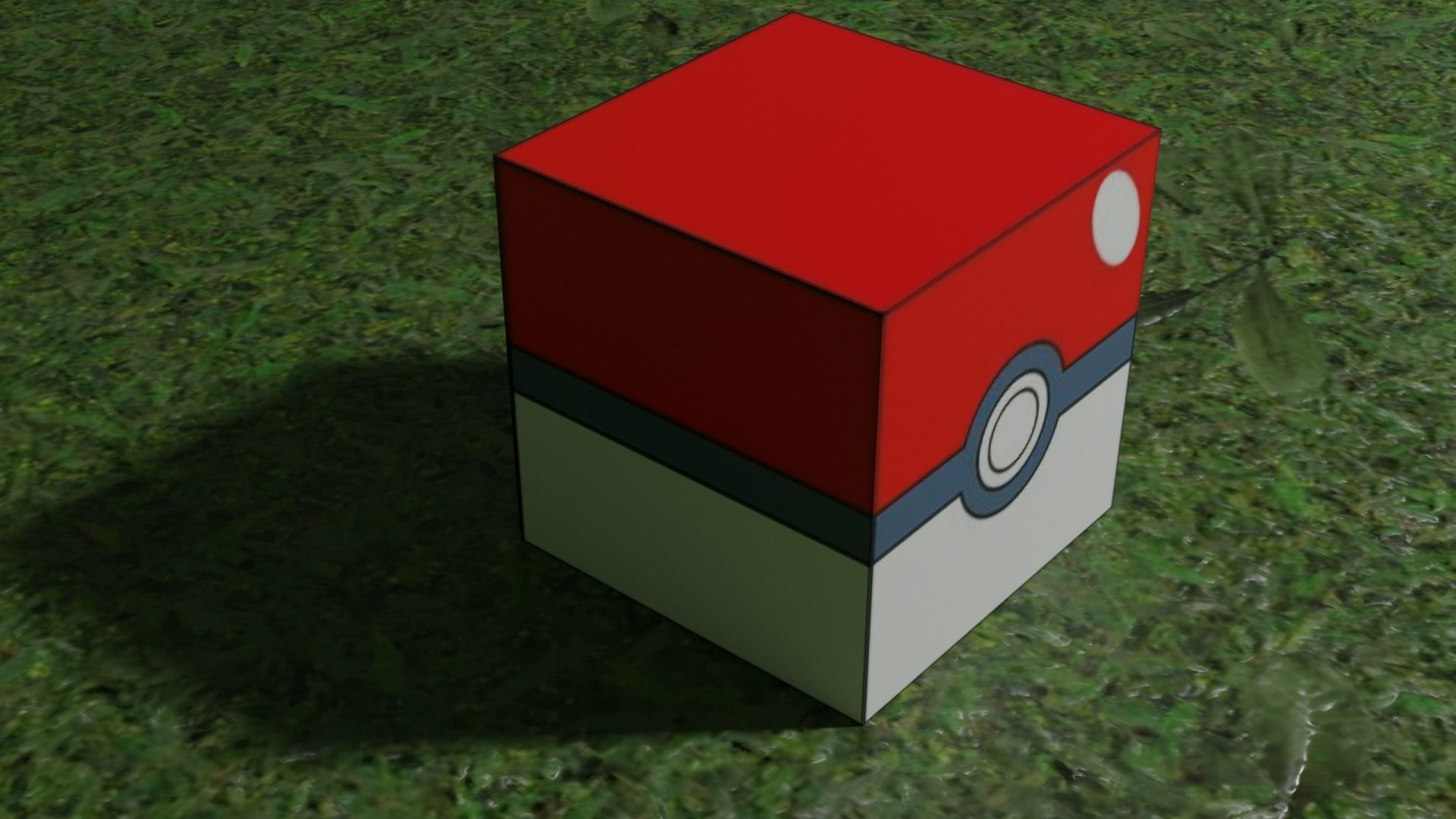 3D model Pokemon Pokeball Cube VR / AR / low-poly | CGTrader
