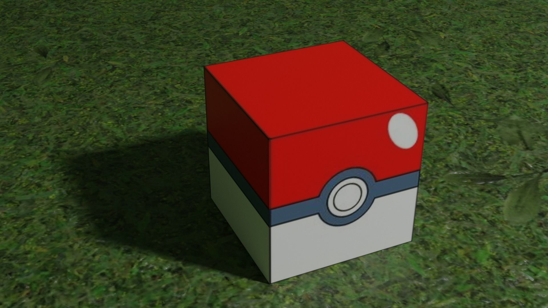 3D model Pokemon Pokeball Cube VR / AR / low-poly | CGTrader