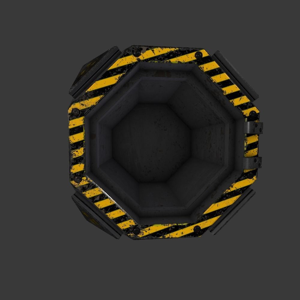 Radioactive capsule 3D model | CGTrader