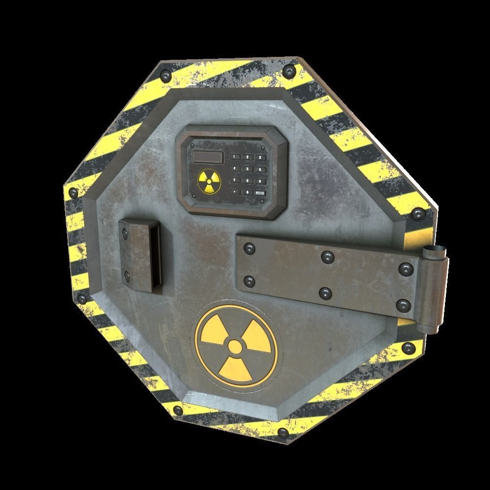 Radioactive capsule 3D model | CGTrader