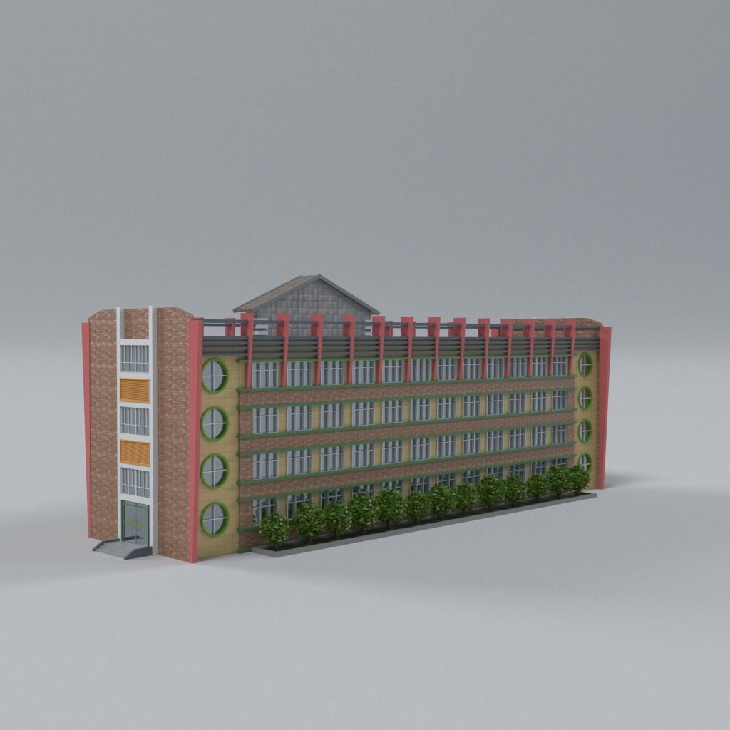 School Models 3D model | CGTrader