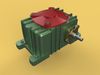 SPEED REDUCER GEAR BOX WORM HELICAL WPX 3D model | CGTrader