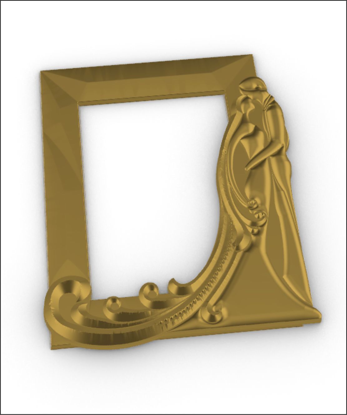 Framework decor 3D model | CGTrader