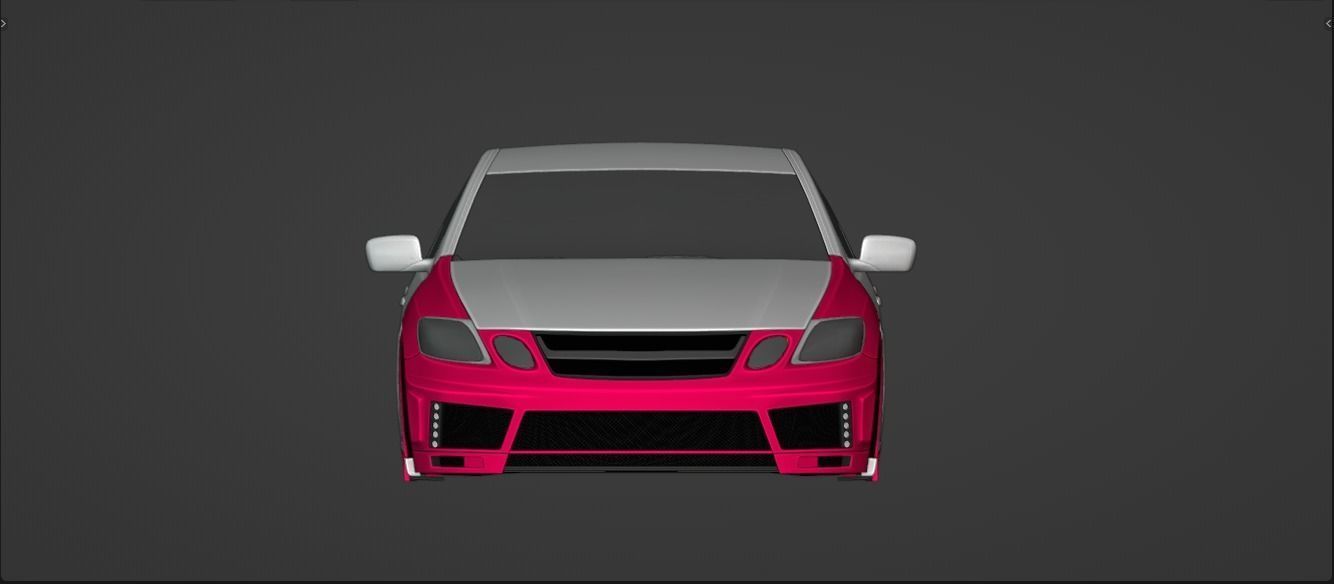Lexus GS430 Final Konnexion Body Kit 3D model | CGTrader