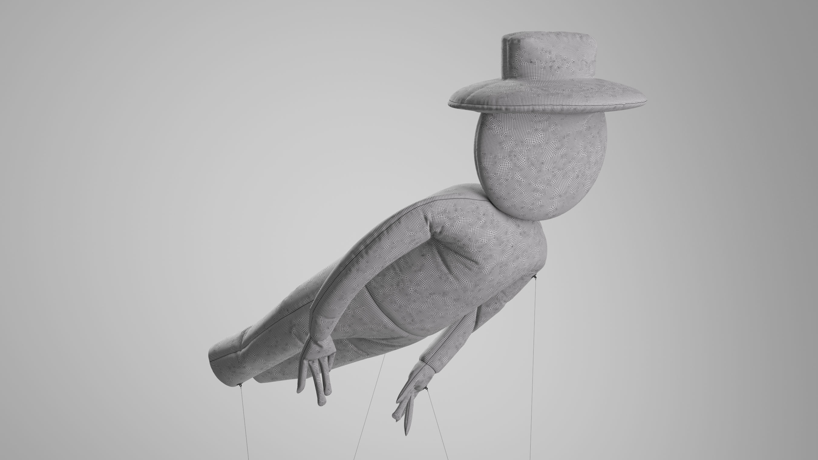 Boogeyman Baloon 3D model | CGTrader