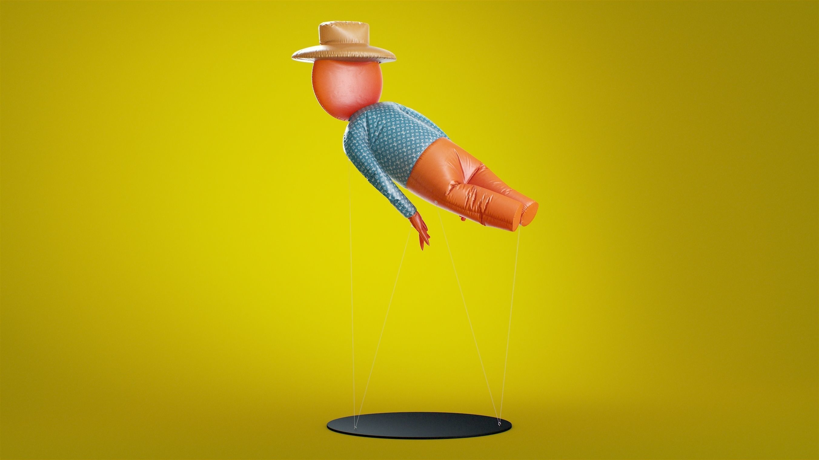 Boogeyman Baloon 3D model | CGTrader