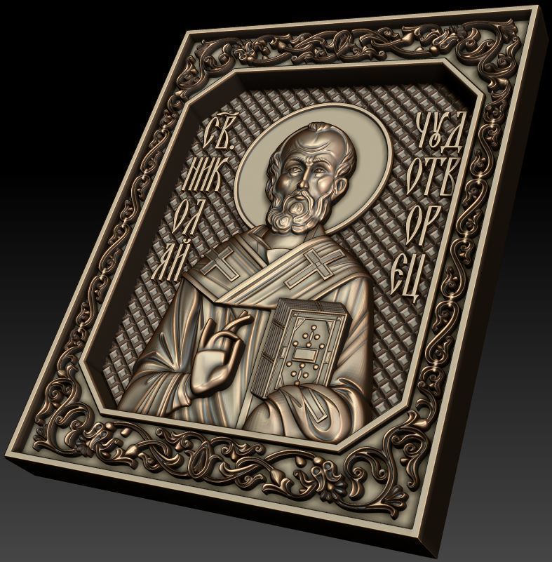 Saint Nicholas 2 3D model | CGTrader