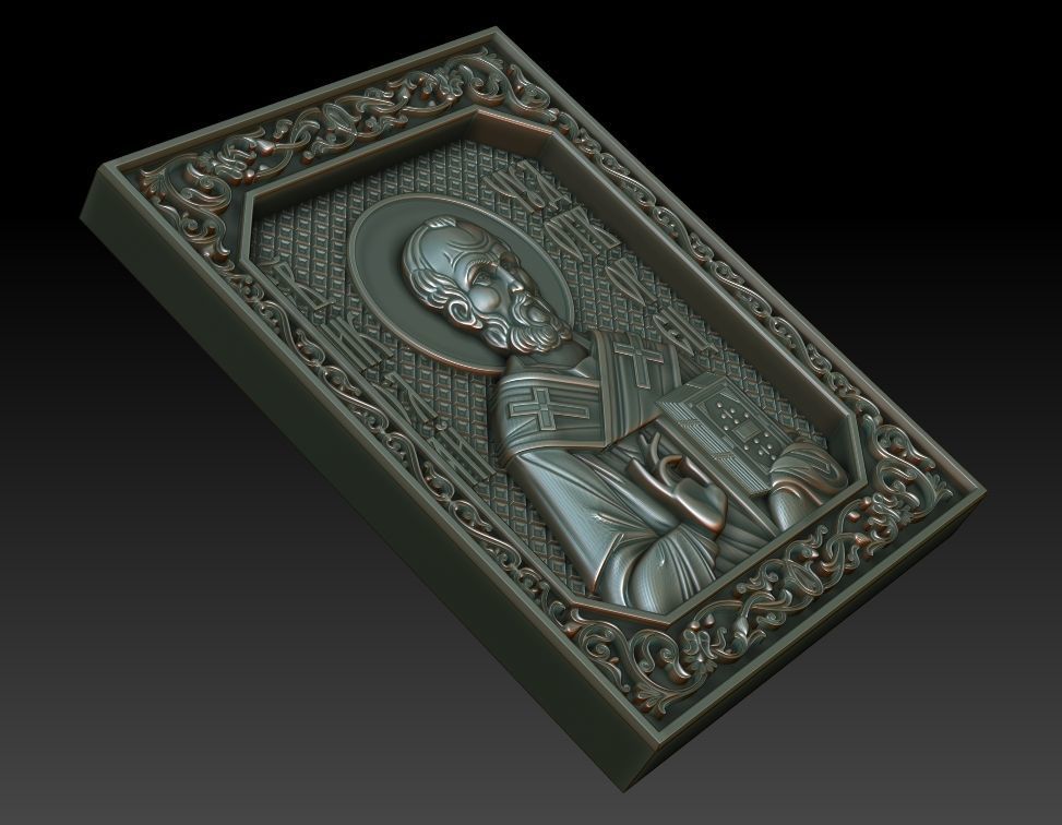 Saint Nicholas 2 3D model | CGTrader