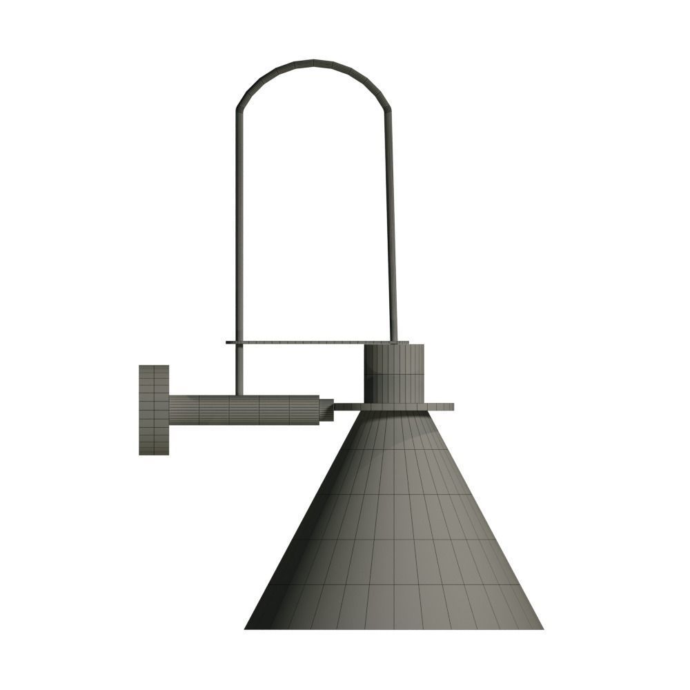 Modern Clarion Wall Lamp 3D model free 3D model | CGTrader