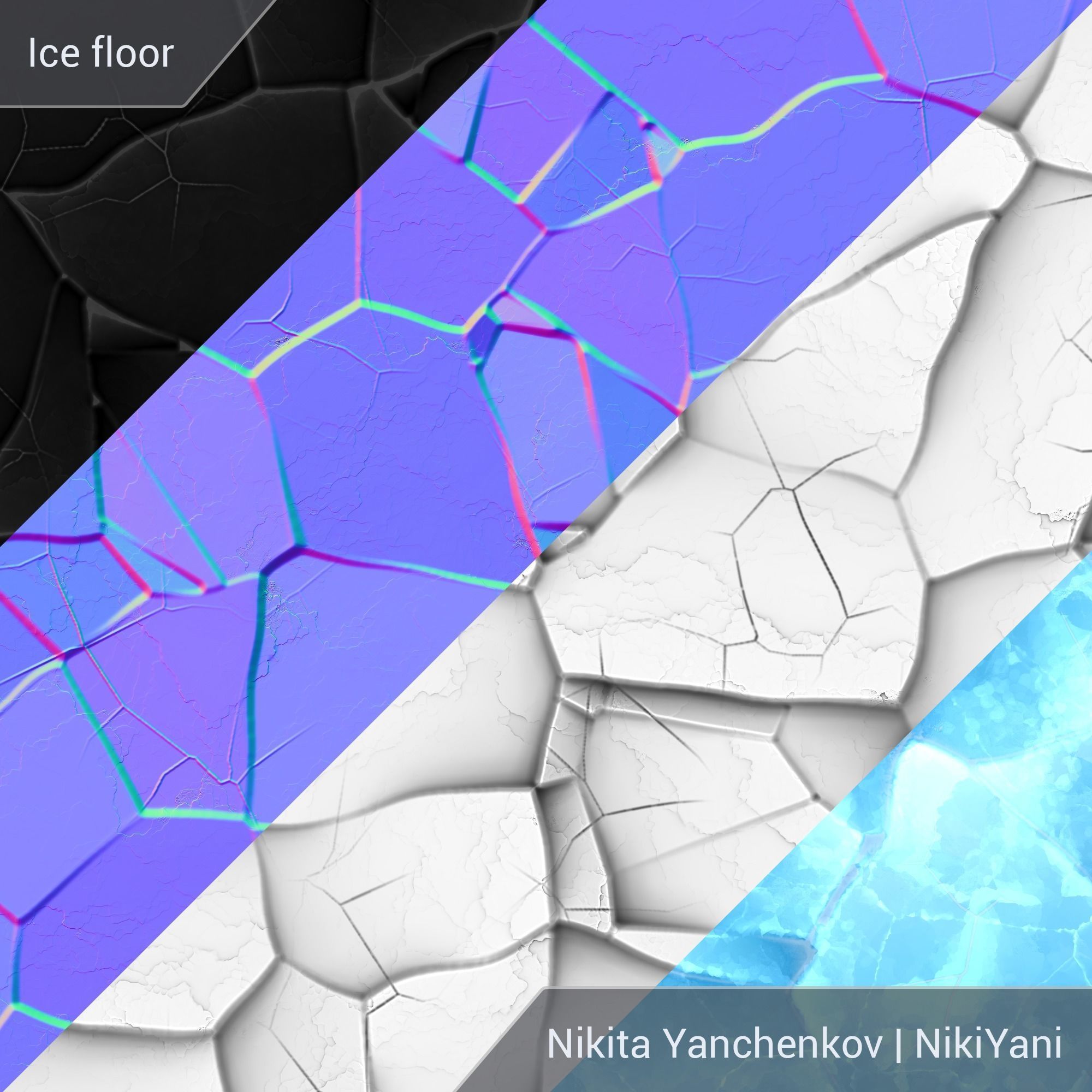 Ice floor Texture | CGTrader