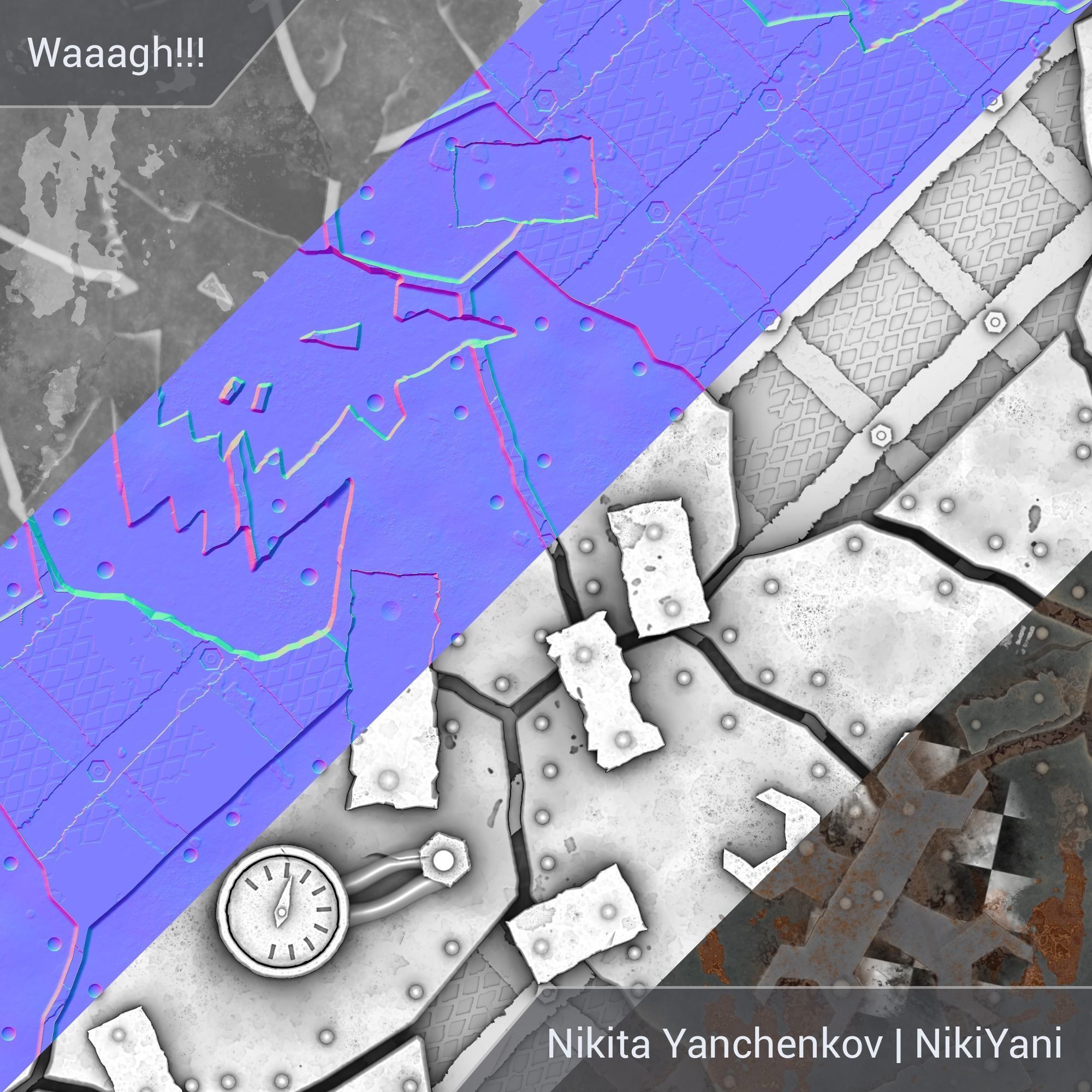 Waaagh Texture | CGTrader