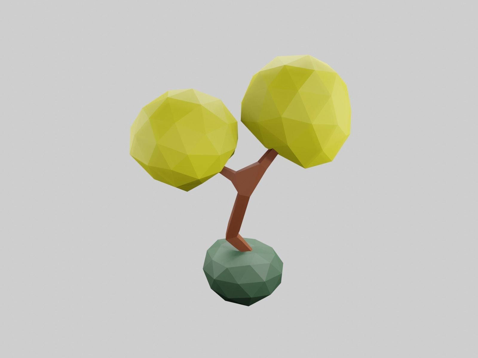 3D model Game Tree VR / AR / low-poly | CGTrader