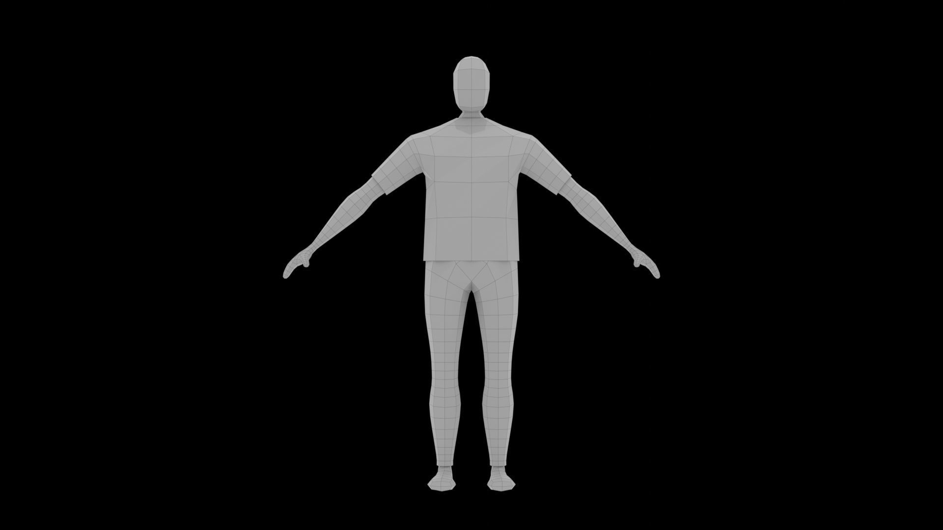 Low Poly Male man free 3D model | CGTrader