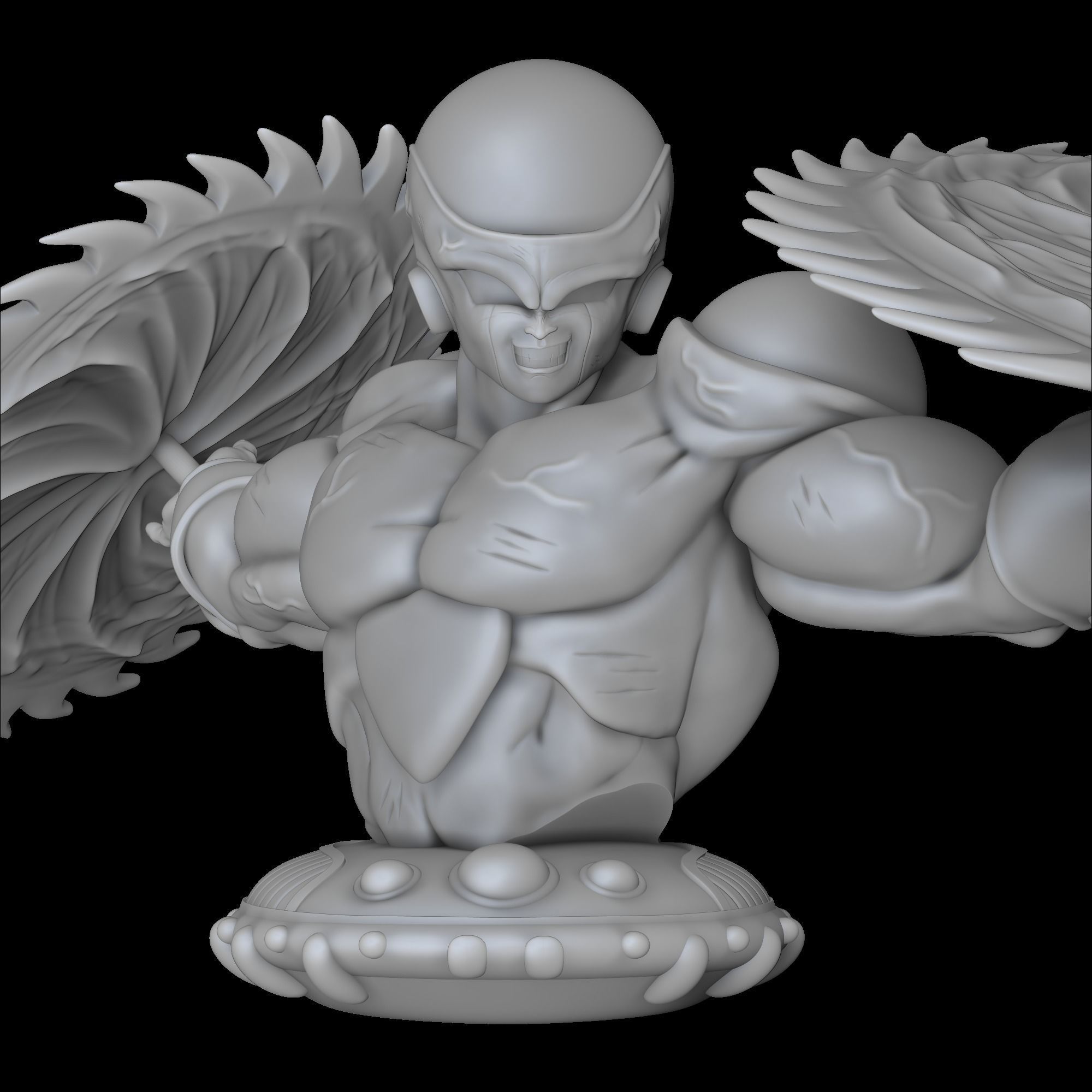 Freeza bust - Dragon Ball Z 3D model 3D printable | CGTrader