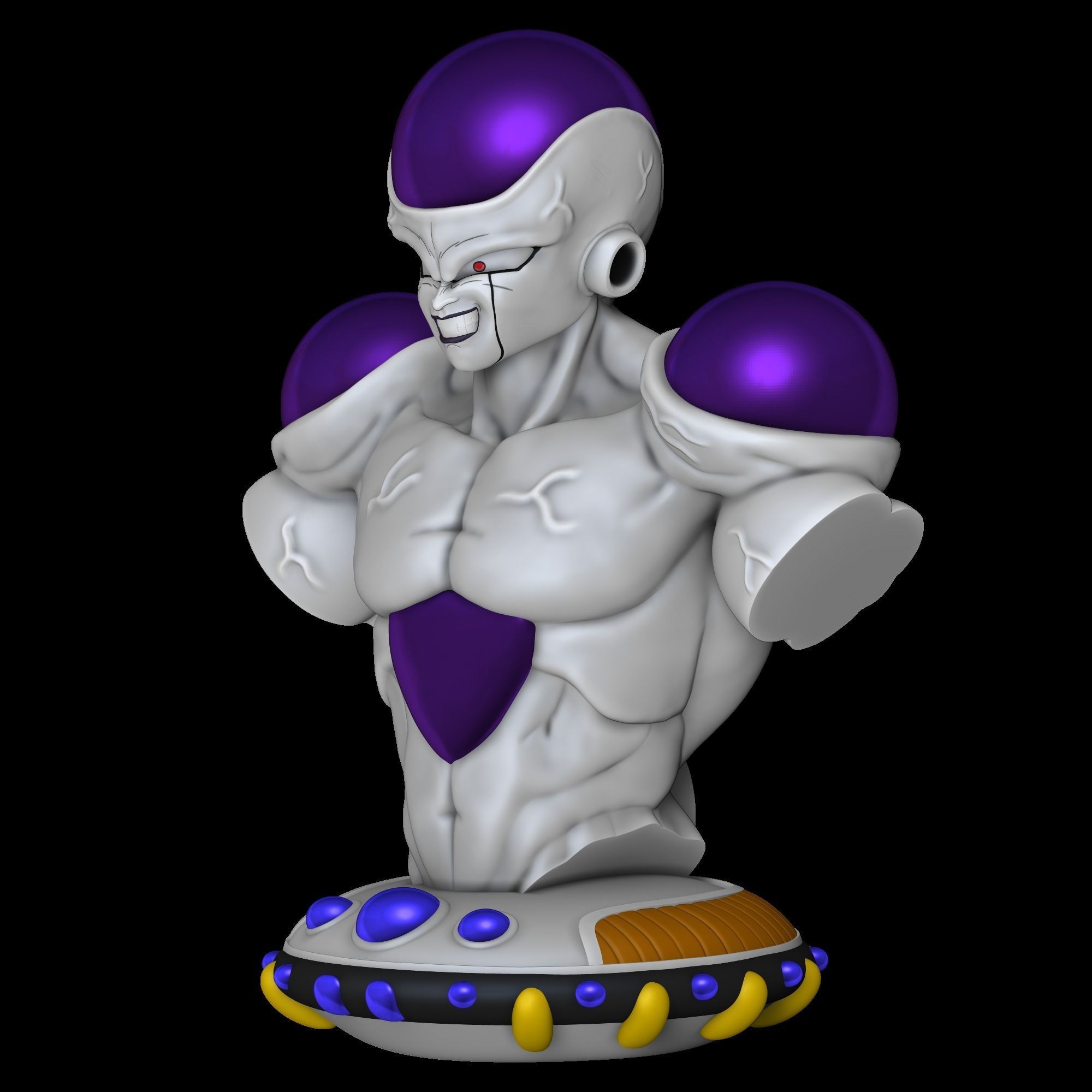 Freeza bust - Dragon Ball Z 3D model 3D printable | CGTrader