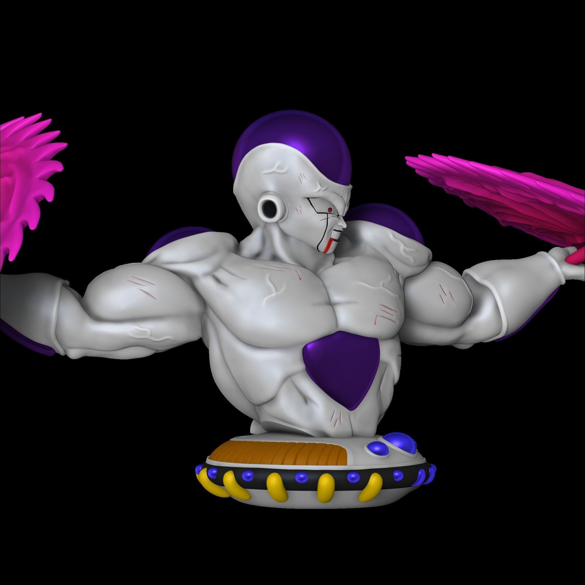 Freeza bust - Dragon Ball Z 3D model 3D printable | CGTrader