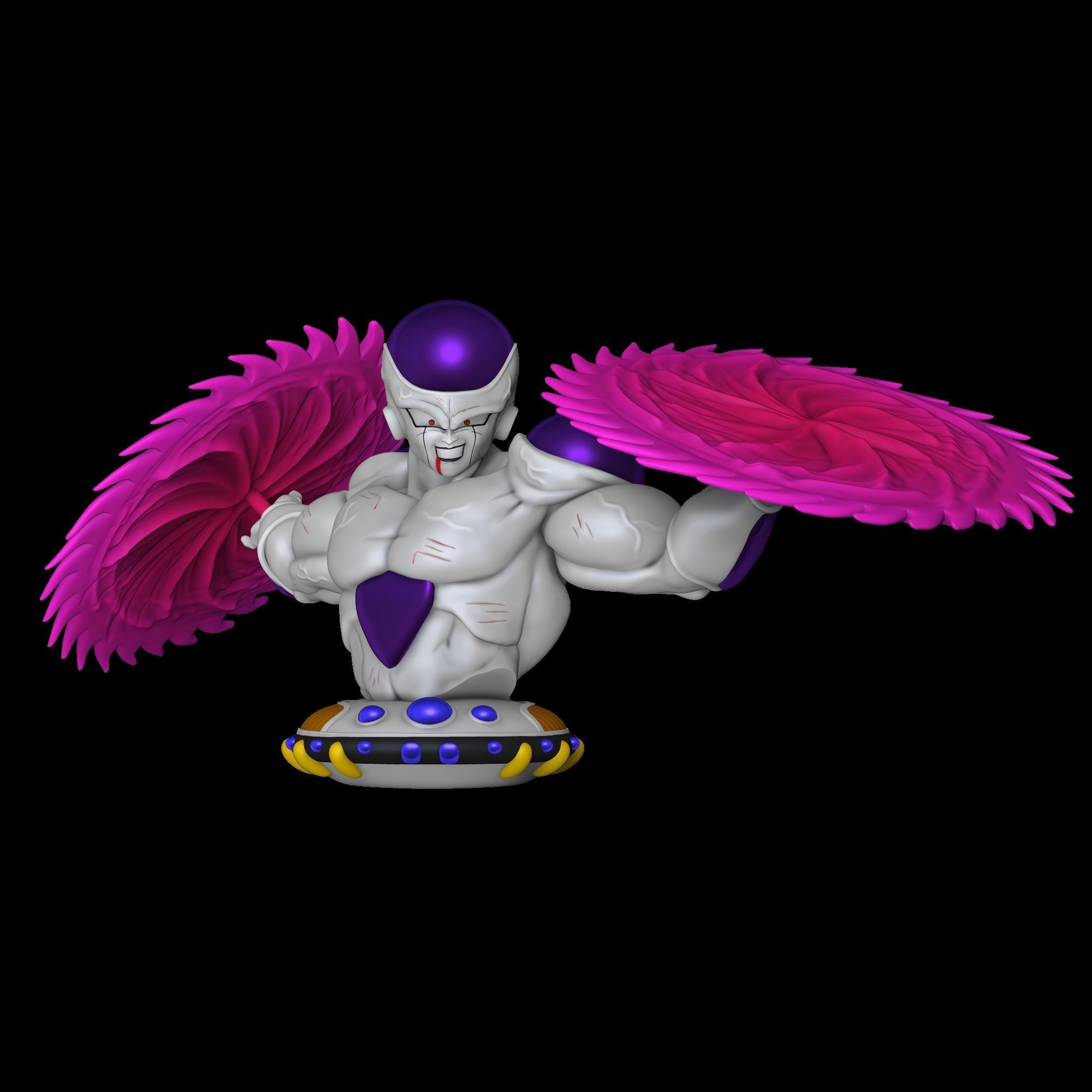Freeza bust - Dragon Ball Z 3D model 3D printable | CGTrader