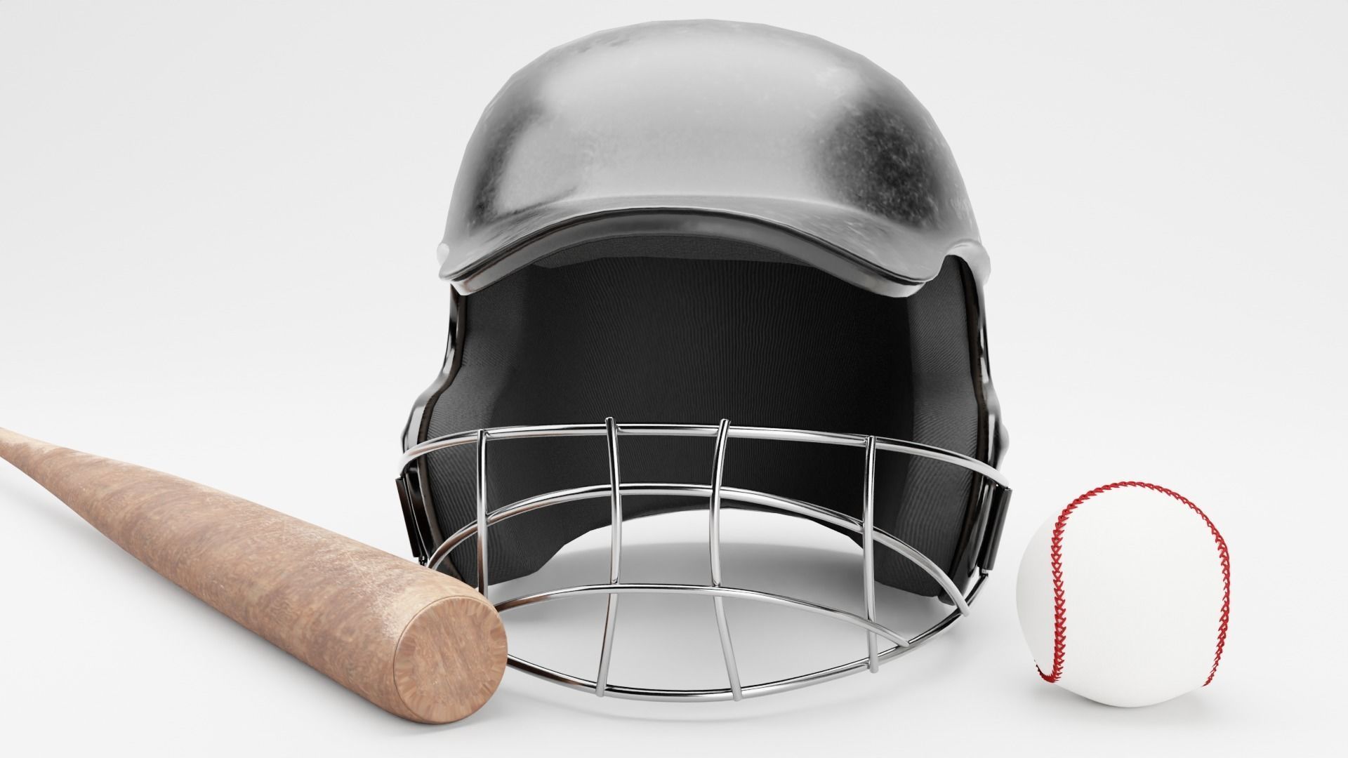 BASEBALL KIT 3D model | CGTrader