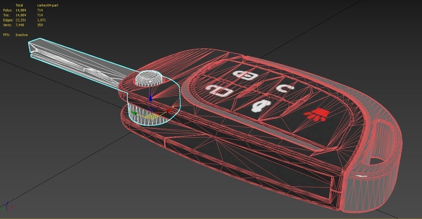 Car Key Collection 1 - 6 Keys VR / AR / low-poly | CGTrader