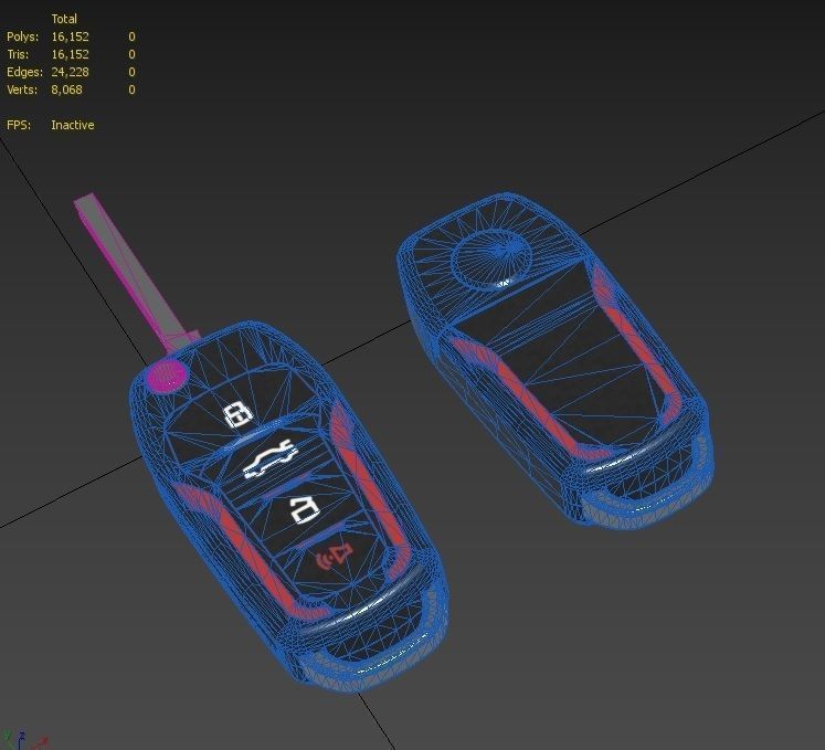 Car Key Collection 1 - 6 Keys VR / AR / low-poly | CGTrader