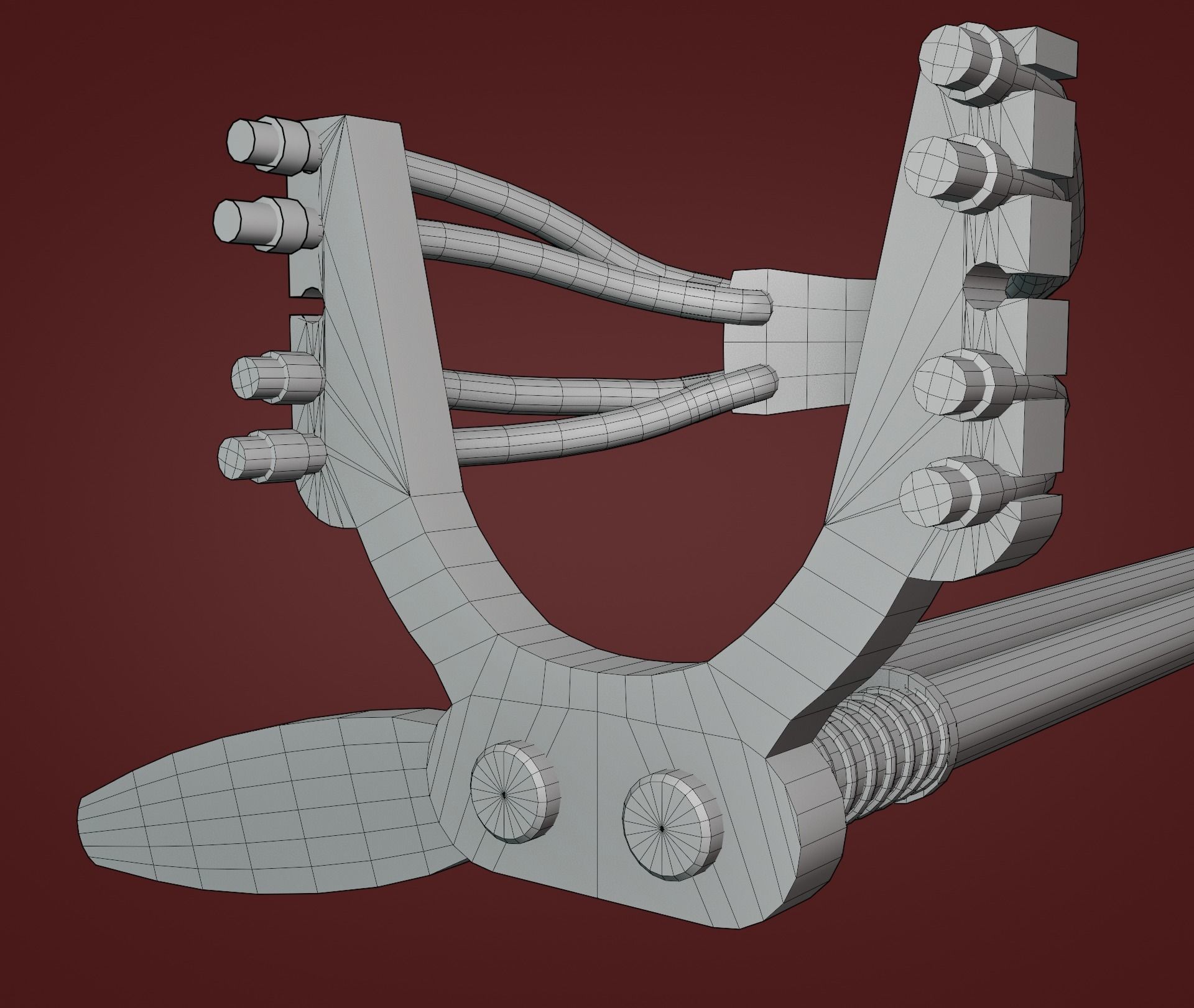 Slingshot pair of rifles free VR / AR / low-poly 3D model | CGTrader