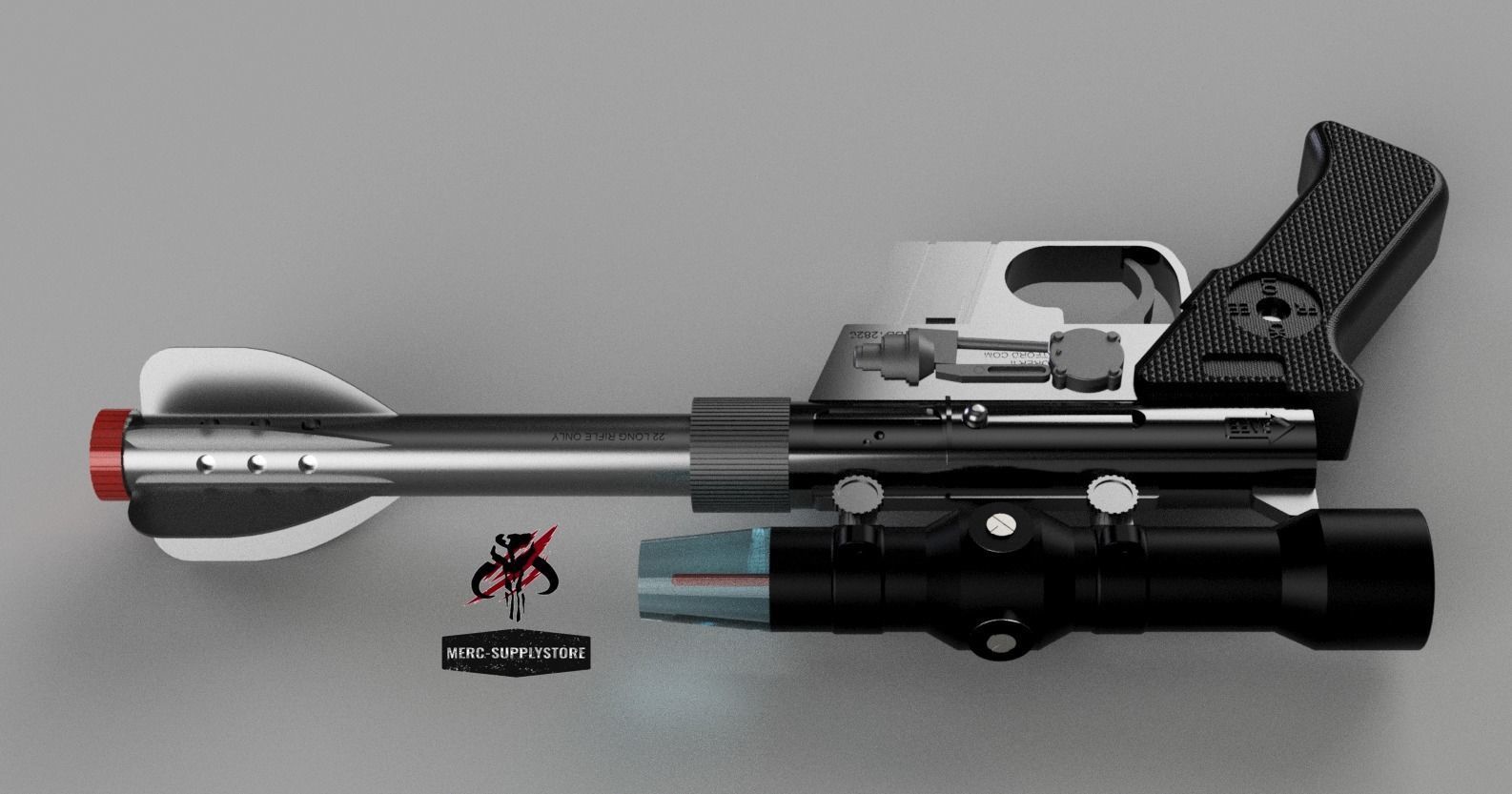 DL-21 Dengar Blaster 3D Files 3D model 3D printable | CGTrader