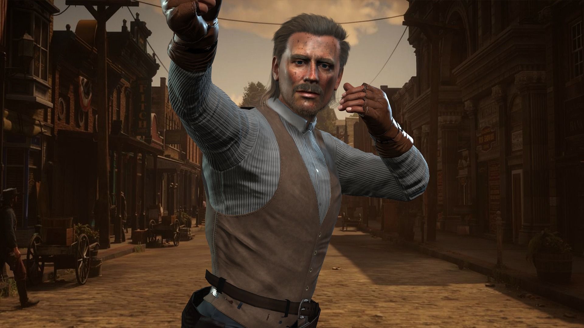 3d Model Arthur Morgan Red Dead Redemption 2 3d Model Vr Ar Low