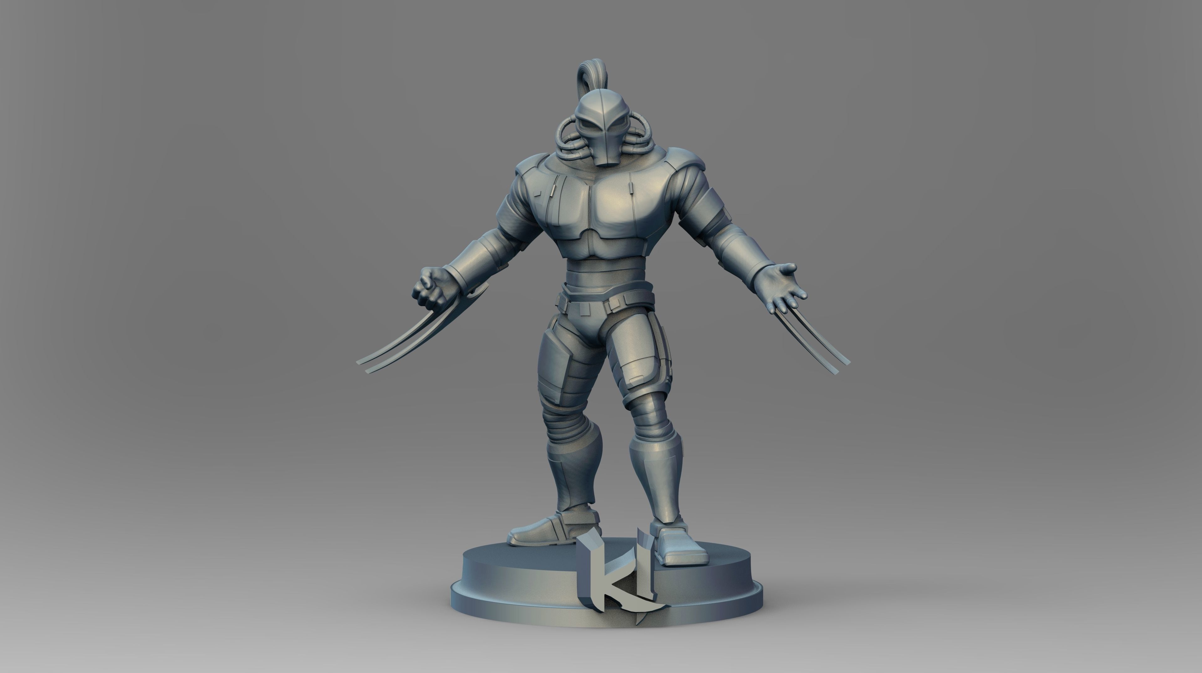 Killer Instinct Fulgore Fan Art 3D model 3D printable | CGTrader