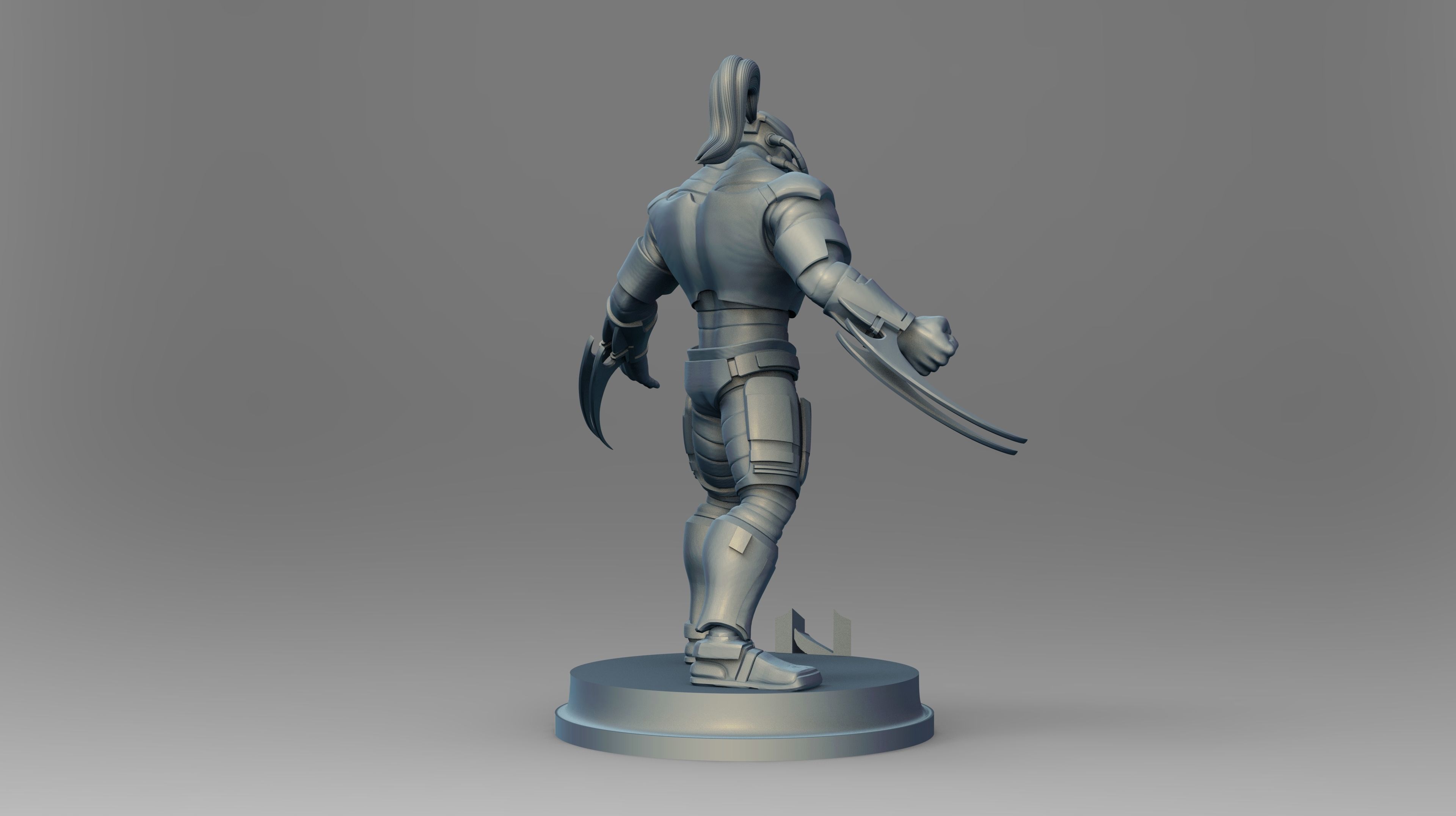 Killer Instinct Fulgore Fan Art 3D model 3D printable | CGTrader