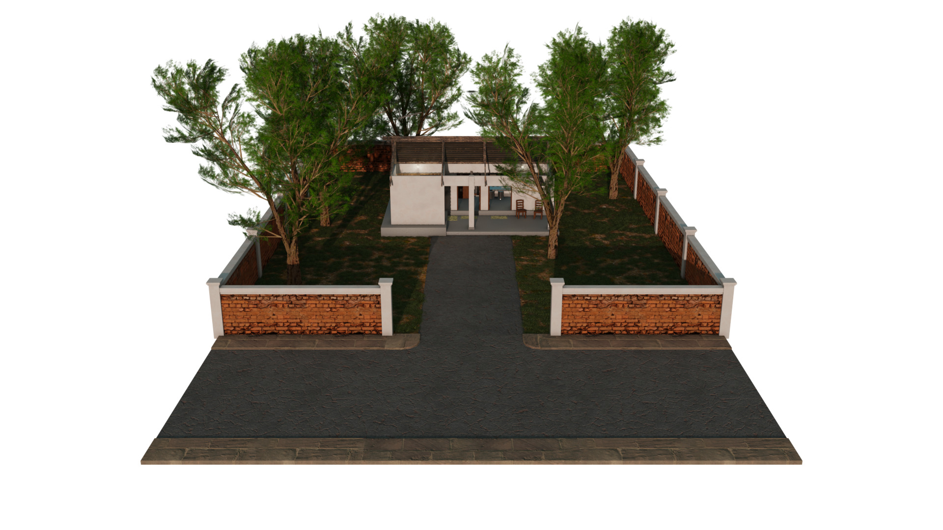 3D model Rural Indian Small House VR / AR / low-poly | CGTrader