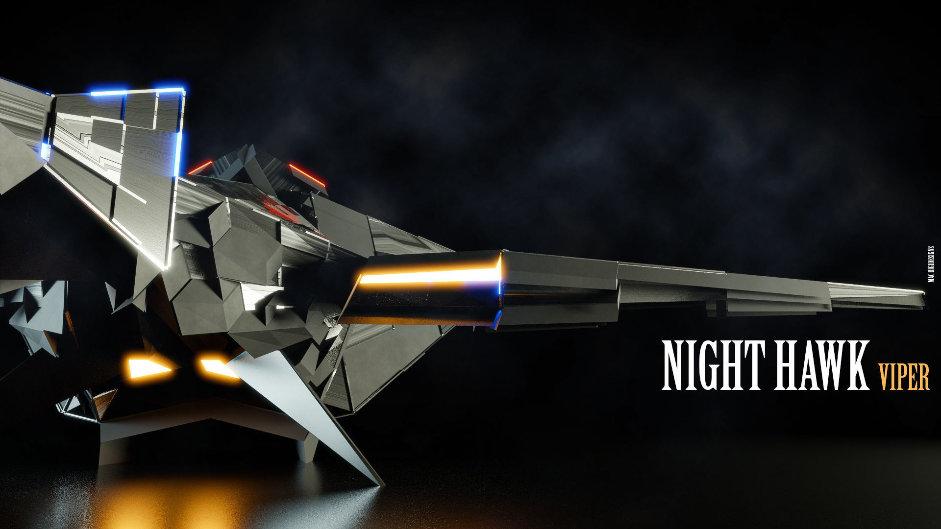 NIGHT-HAWK-VIPER night hawk 3D model | CGTrader