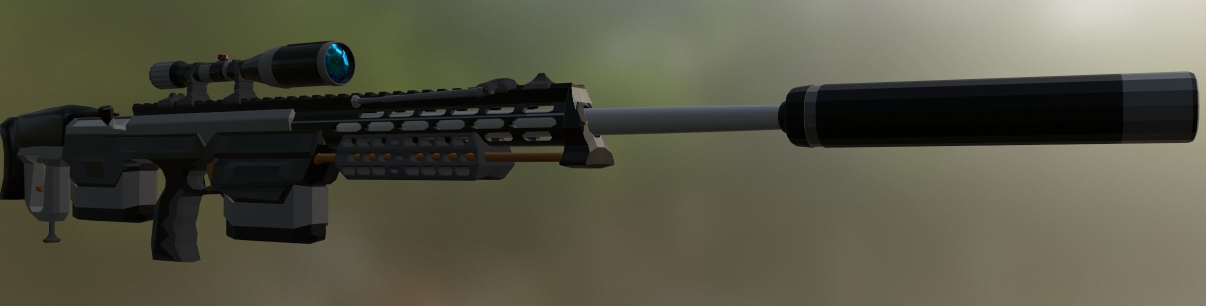 3D model DSR 50 BLACK OPS 2 INSPIRED VR / AR / low-poly | CGTrader