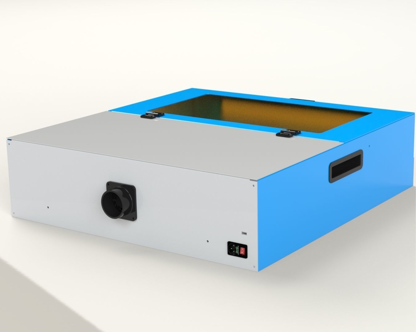 Laser Engraving Enclosure 3D model | CGTrader