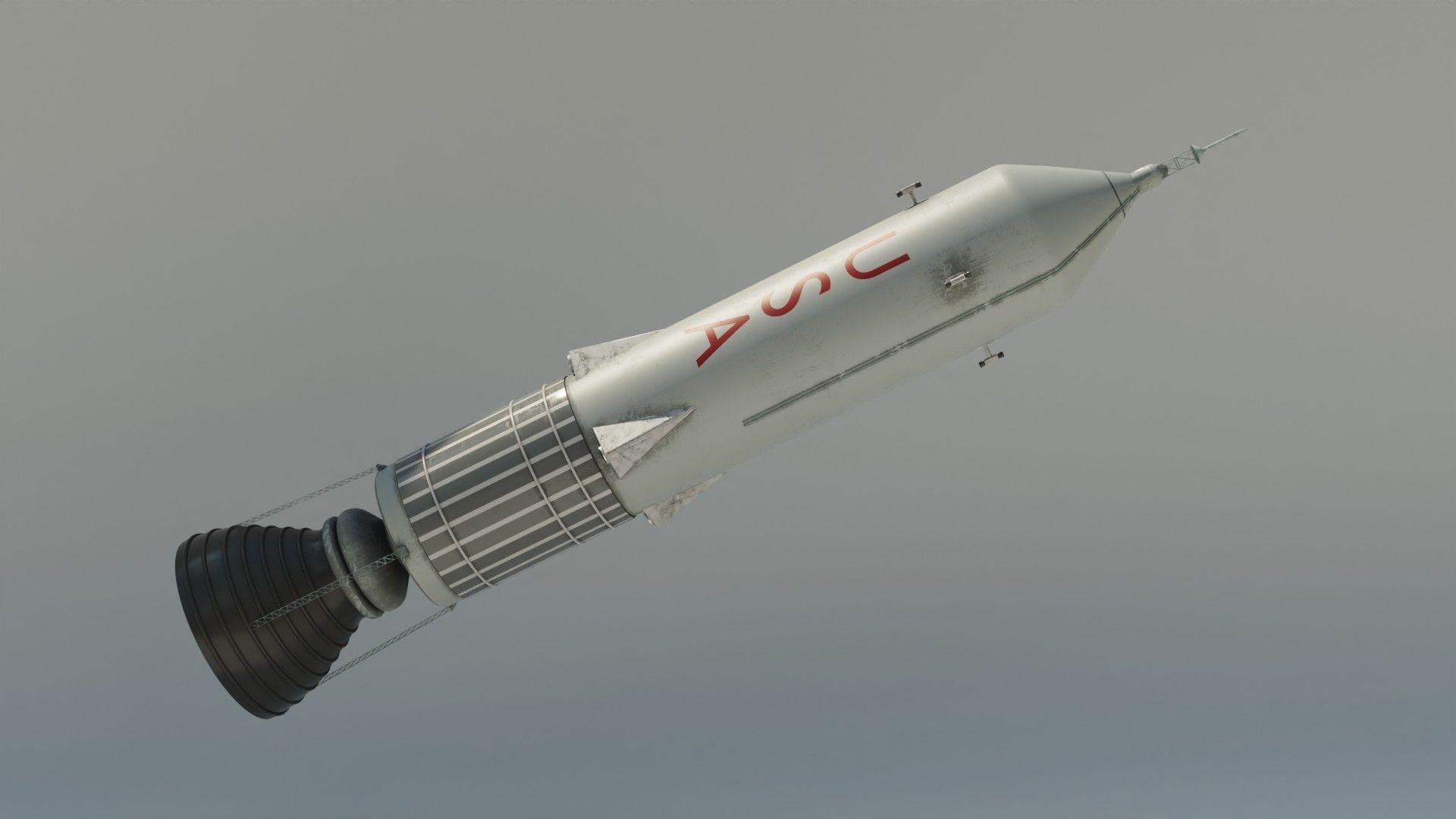 3D model Sea Dragon rocket VR / AR / low-poly | CGTrader